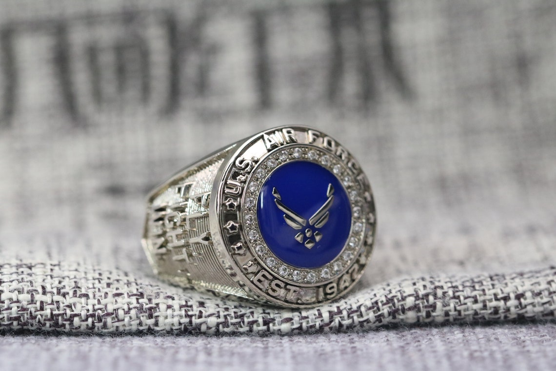 Falcon Valor Women's Military Ring for U.S. Air Force Members - Etsy