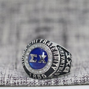 Sigma Chi Fraternity Ring (ΣΧ) - Classic Man Series - Etsy