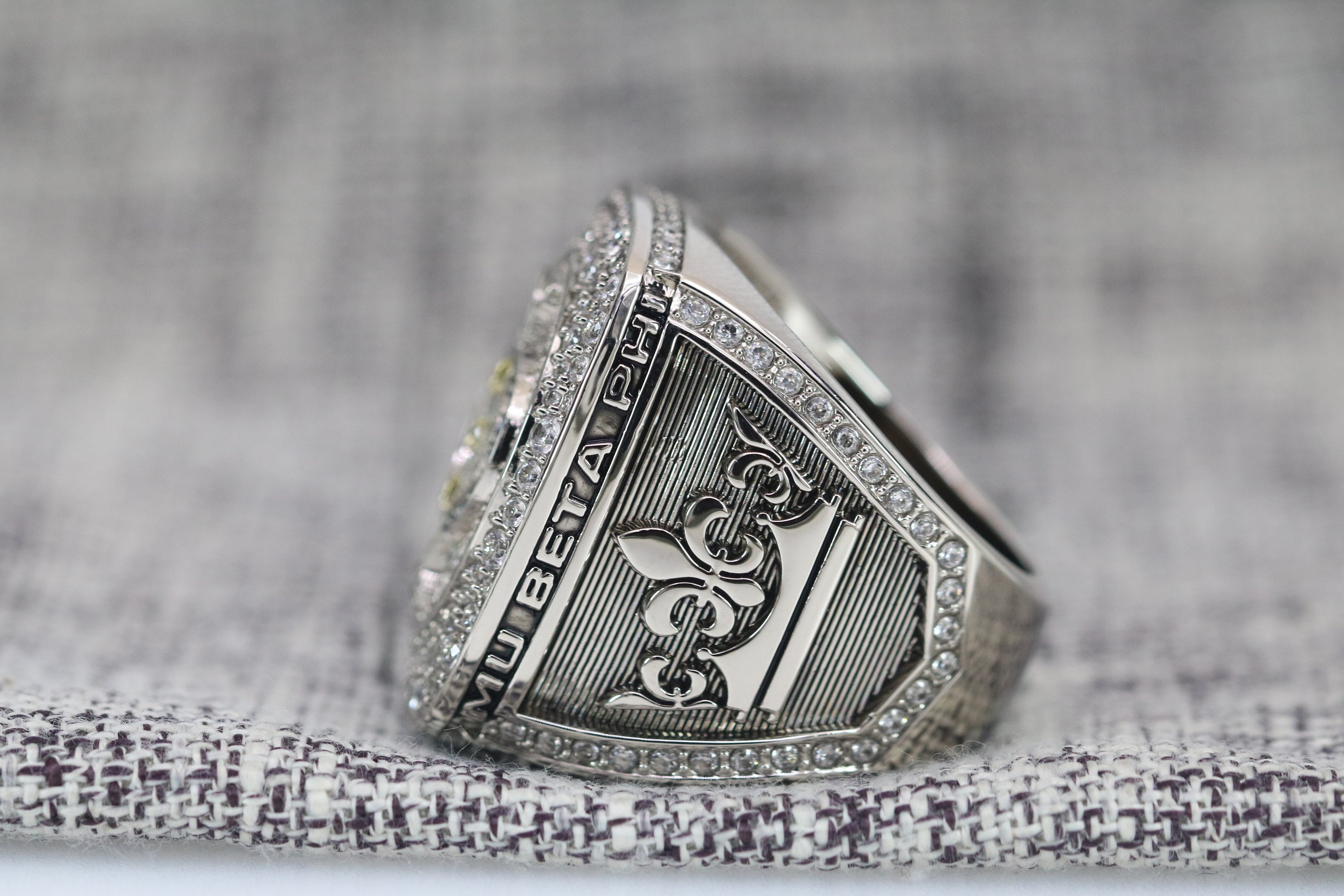 Mu Beta Phi Fraternity Ring ΜΒΦ Shine Series - Etsy