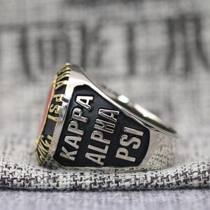Kappa Alpha Psi Fraternity Ring (ΚΑΨ) - Classic Man Series, Yellow Gold ...