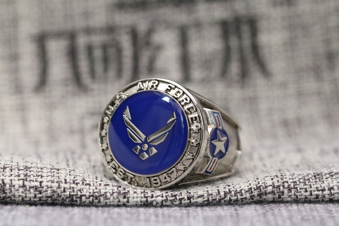 Falcon Valor Military Ring for U.S. Air Force Members - Etsy
