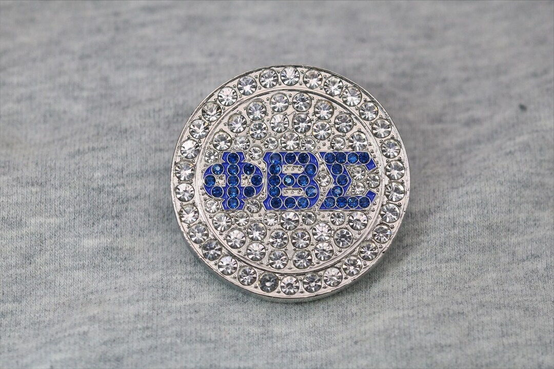 Phi Beta Sigma Lapel Pin - Active Member and Pledge Pin, Shine Series ...