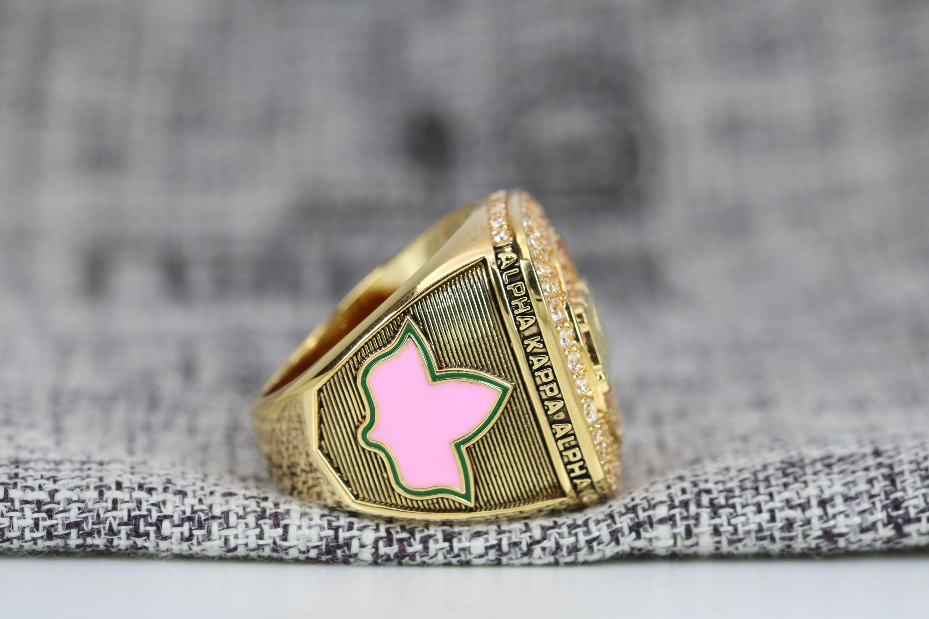 Custom Alpha Kappa Alpha Sorority Ring (AKA) - SPECIAL EDITION - Etsy