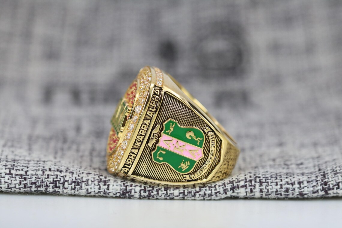 Custom Alpha Kappa Alpha Sorority Ring (AKA) - SPECIAL EDITION - Etsy