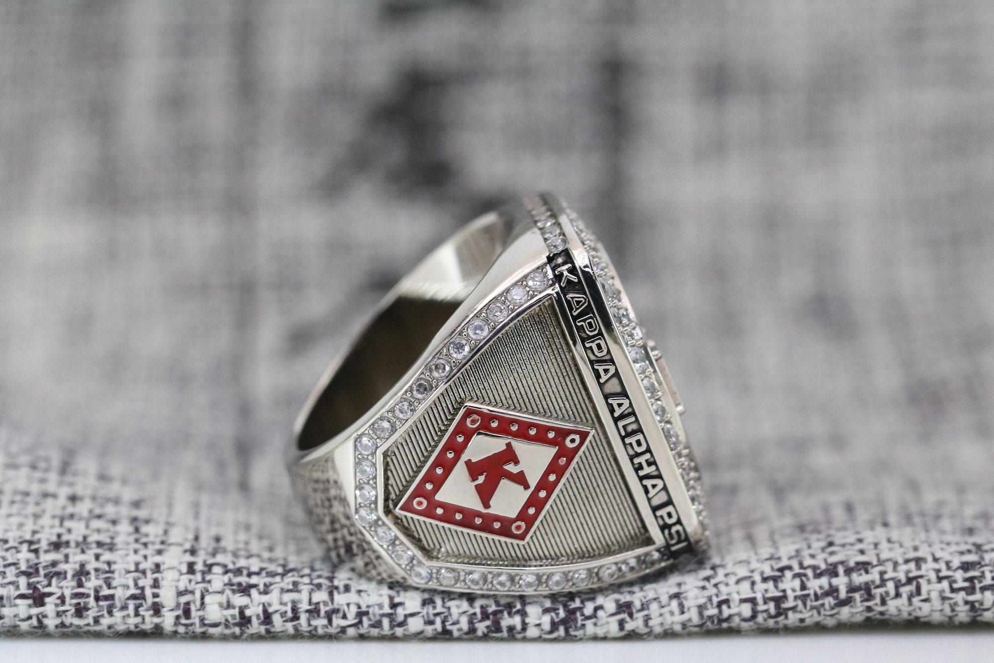 Kappa Alpha Psi Fraternity Ring (ΚΑΨ) - Shine Series - Etsy