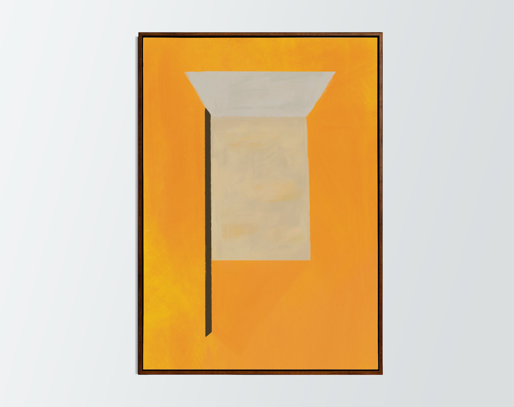Window, Mid Century Modern Art Print, Minimalist Wall Decor, Abstract ...
