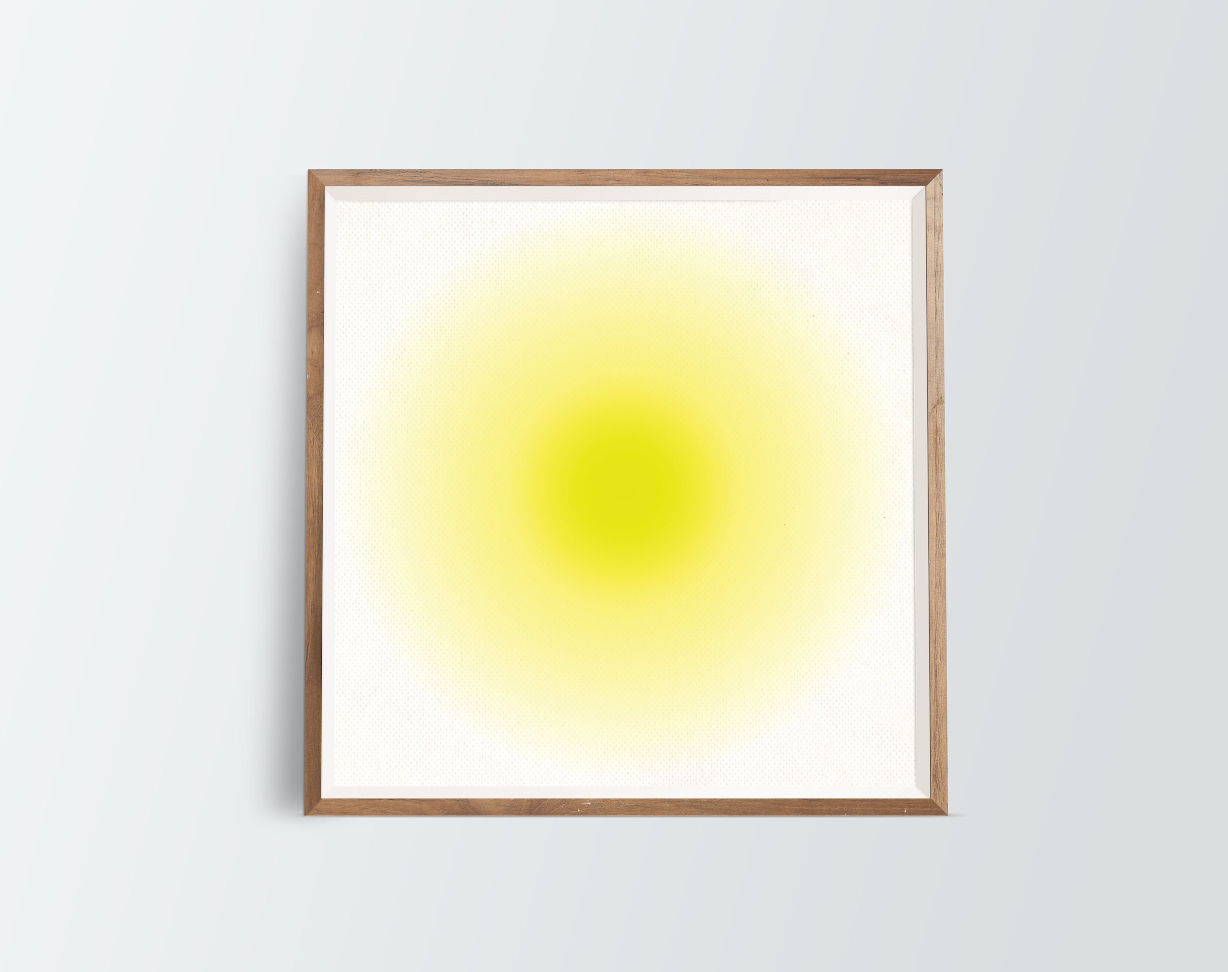 Optimistic Lemon, Minimalist Wall Art Printable, Aura/gradient Wall Art ...