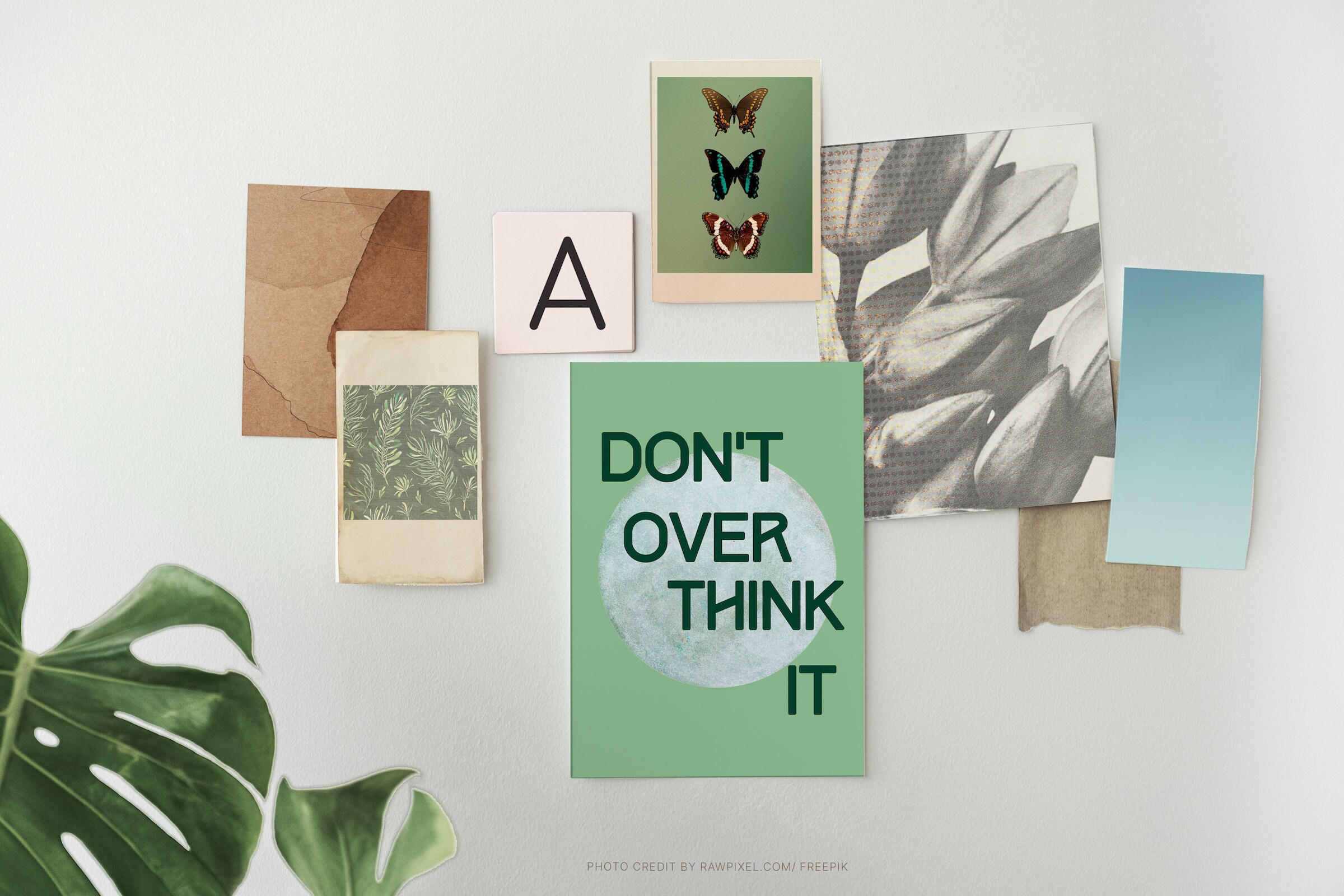 3 Piece Wall Art Sage Green Poster Wall Collage Botanic - Etsy