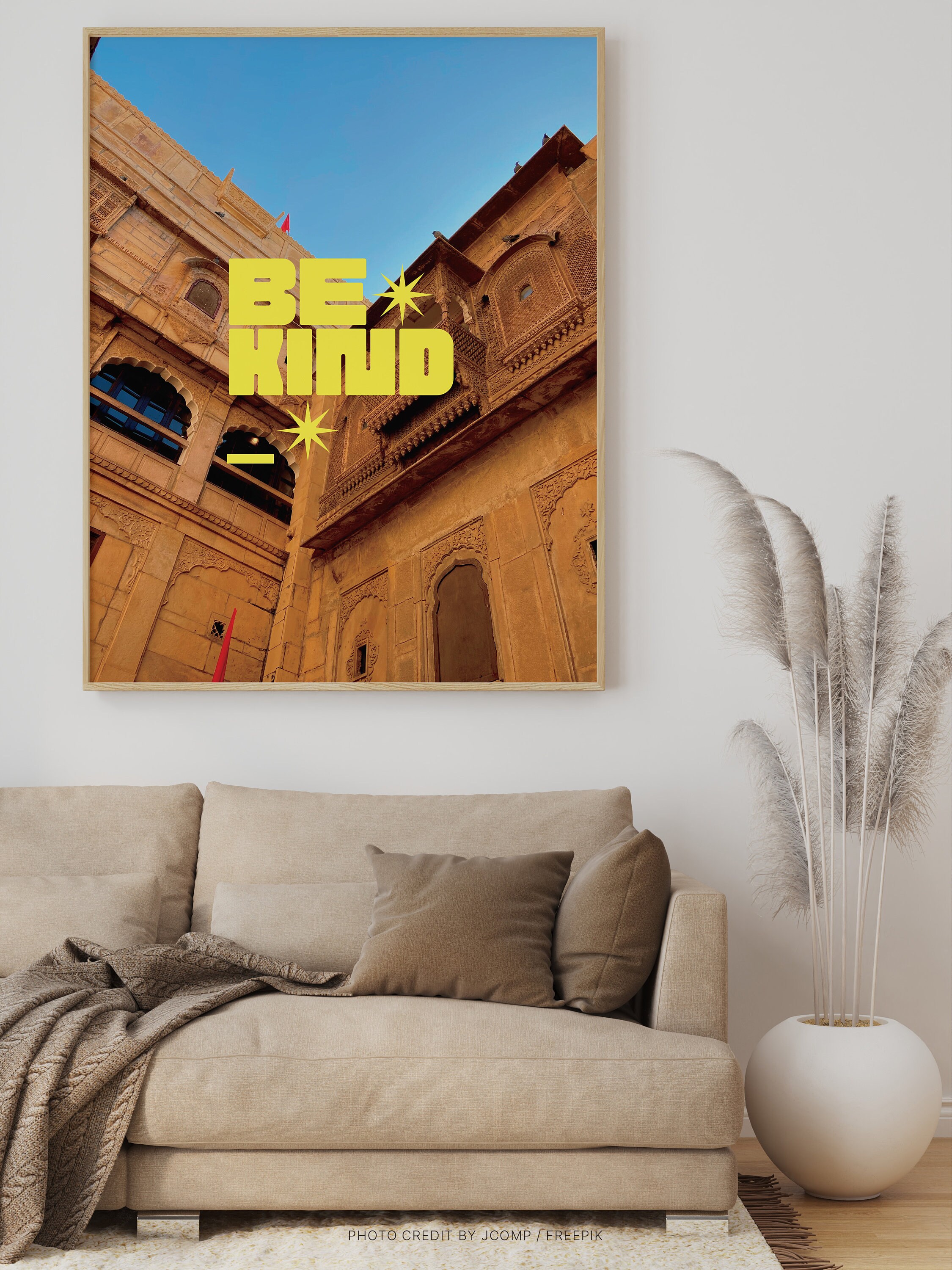 Be Kind Printable Poster Positive Self Talk Poster Retro - Etsy