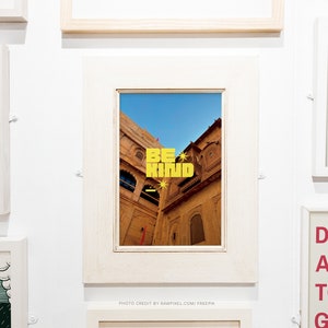 Be Kind Printable Poster, Positive Self Talk Poster, Retro Cityscape ...