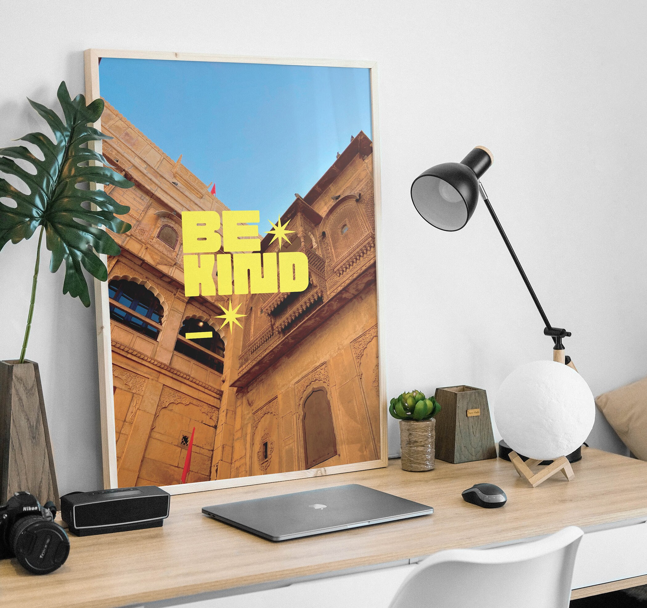 Be Kind Printable Poster Positive Self Talk Poster Retro - Etsy