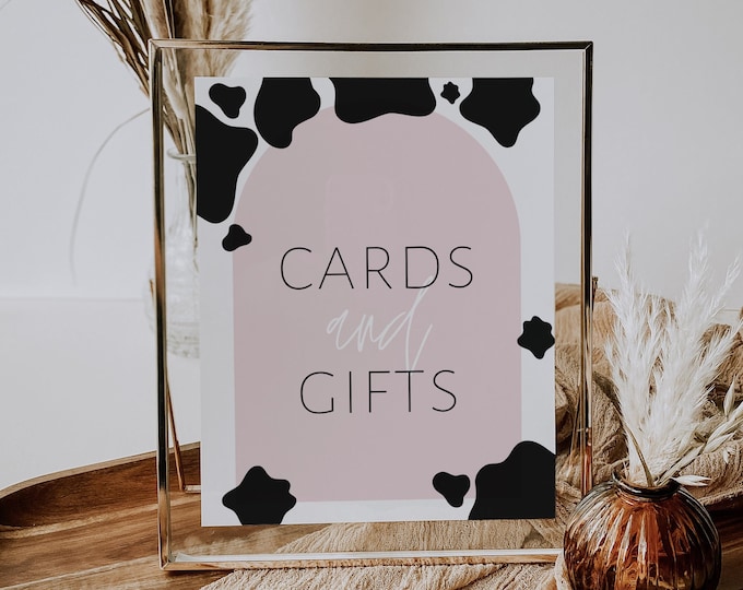 Grazing Station Cow Print Sign, Farm Theme Birthday Party, Farm Animal ...