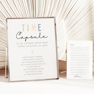 Baby Time Capsule, Baby Shower Time Capsule, Neutral Time Capsule ...