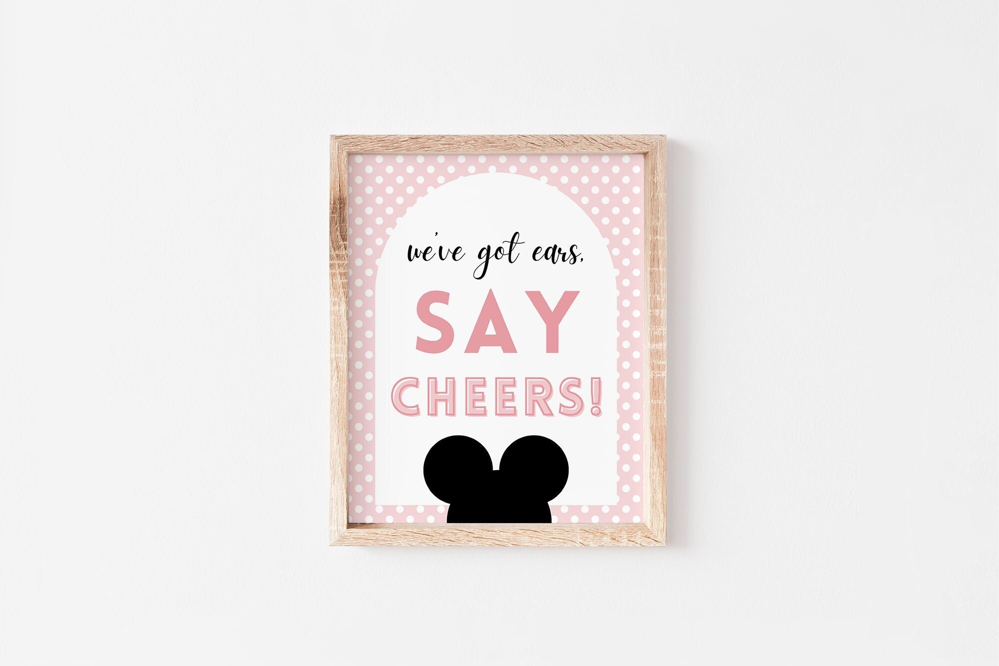 Minnie Mouse Party Poster Bundle, Minnie Mouse 2nd Birthday Invitation ...