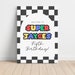 Super Mario Welcome Sign, Mario Bros Modern Sign, Mario Welcome Poster ...