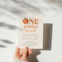 One Sweet Peach - Etsy