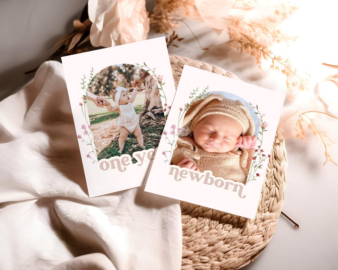 Wildflower First Year Photos, Wildflower Birthday Milestone Photos ...