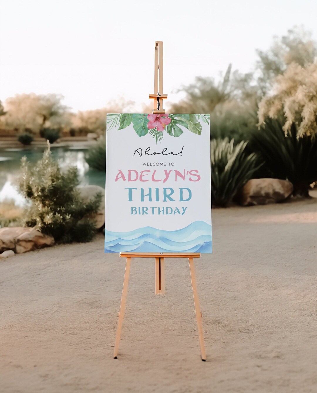 Moana Welcome Sign, Editable Moana Welcome Poster, Kids Moana Party ...