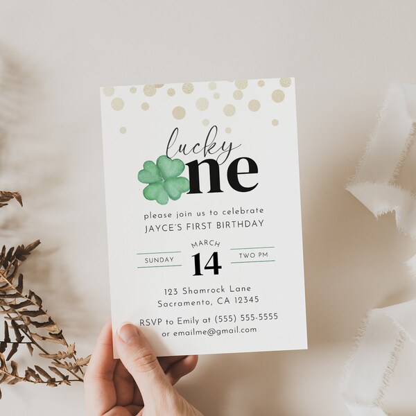 Lucky One Birthday - Etsy