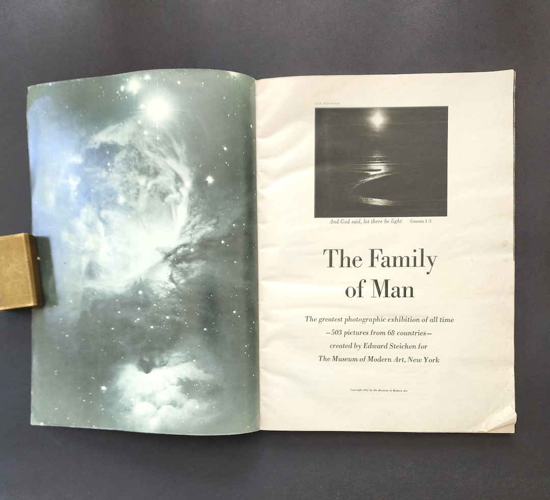 1955 Photo Exhibition Magazine. the Family of Man. the Museum of Modern ...
