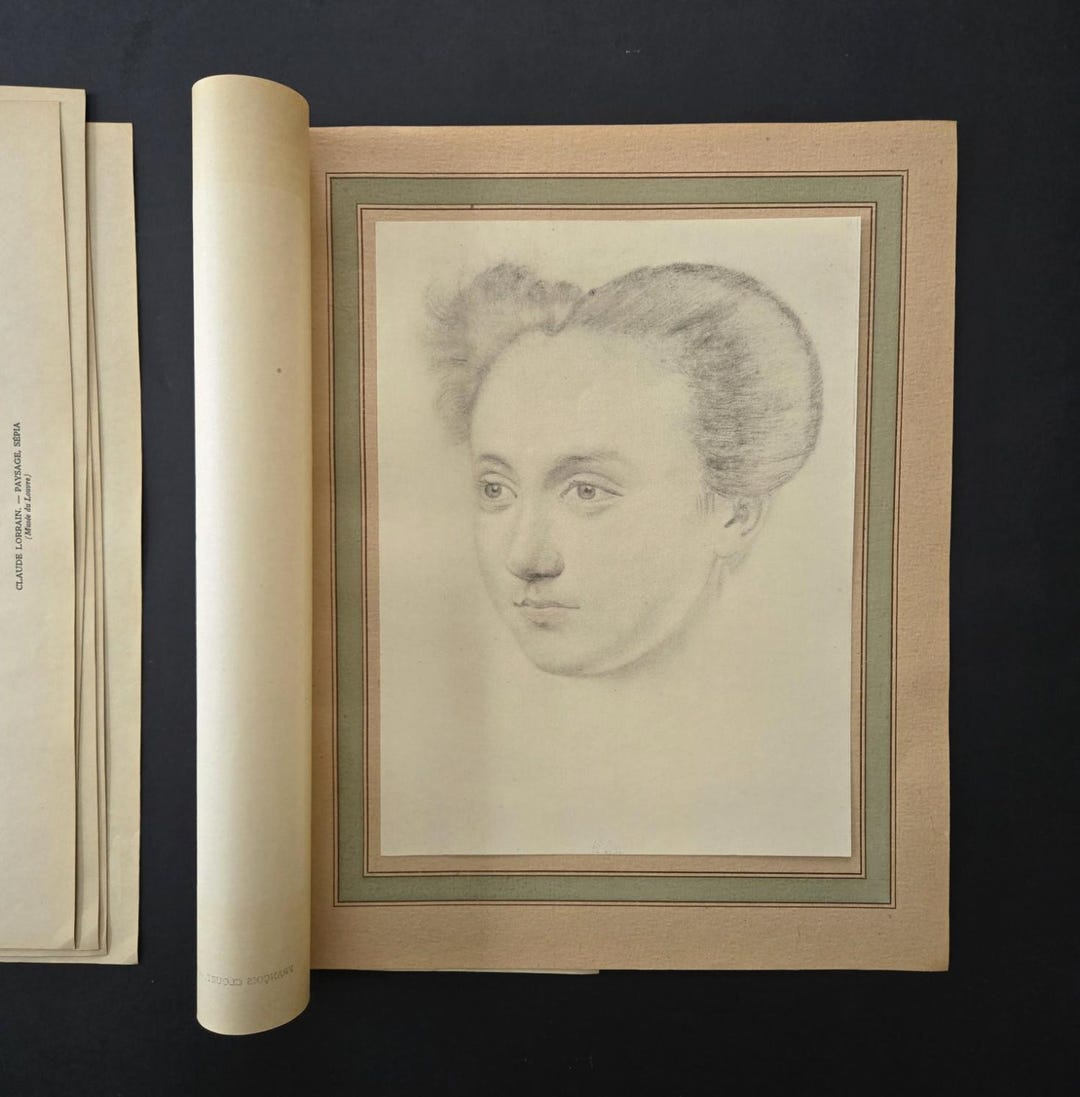 Collection of Master Drawings Ready for Framing. Total Size: 11.75'' X ...