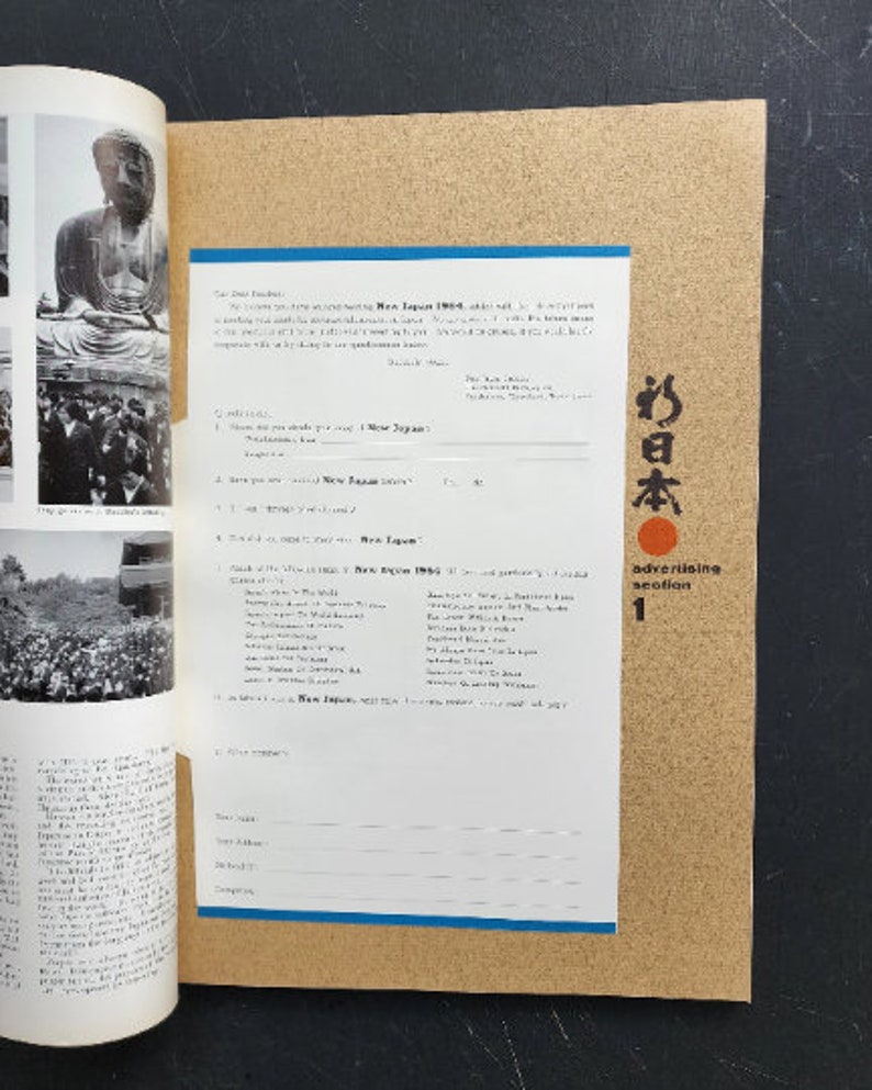 Vintage Magazine New Japan Vol. 16-1964 - the Mainichi Newspapers ...