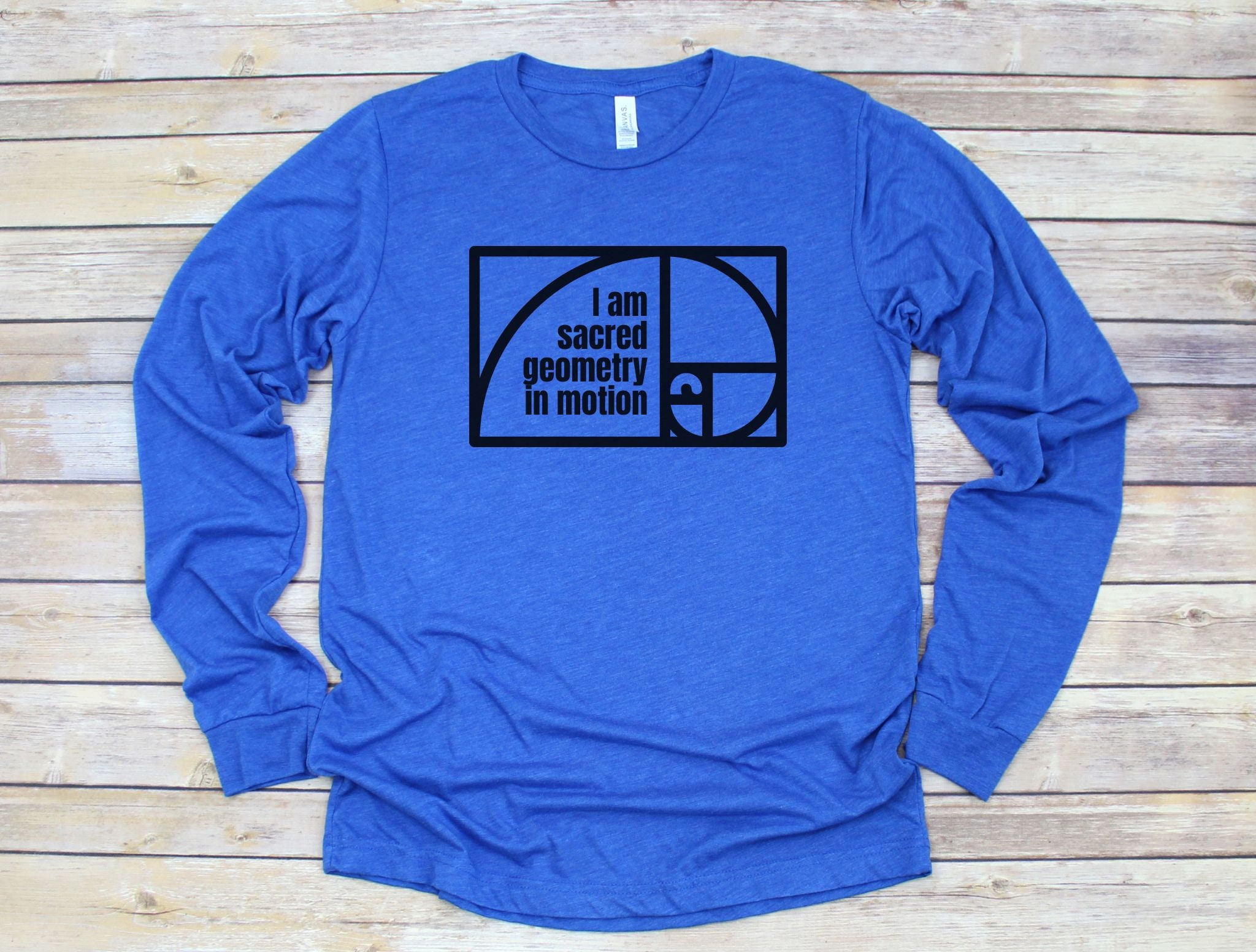 Sacred Geometry Shirt, Fibonacci Shirt, Fibonacci Design, Sacred ...