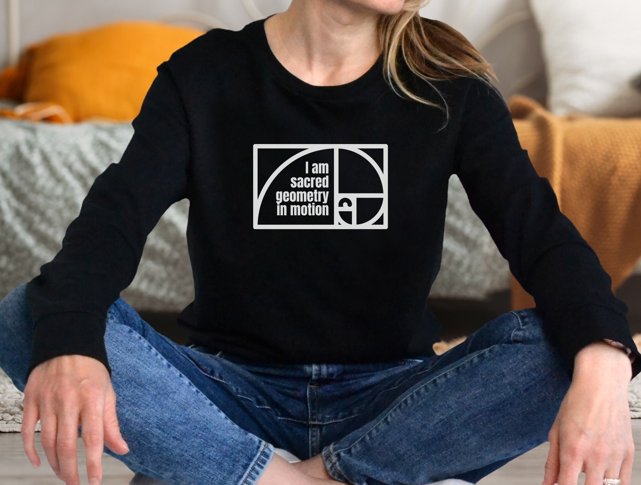 Sacred Geometry Shirt, Fibonacci Shirt, Fibonacci Design, Sacred ...