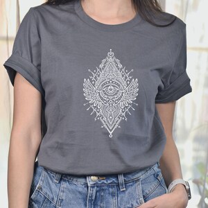 Shaman's Eye T-shirt, Shaman Eye Shirt, Sacred Geometry, Shamanism ...