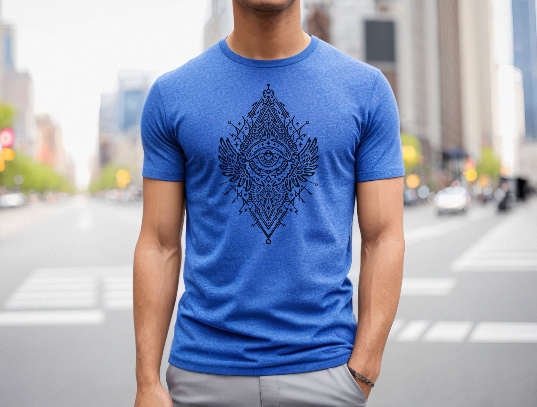 Shaman's Eye T-shirt, Shaman Eye Shirt, Sacred Geometry, Shamanism ...