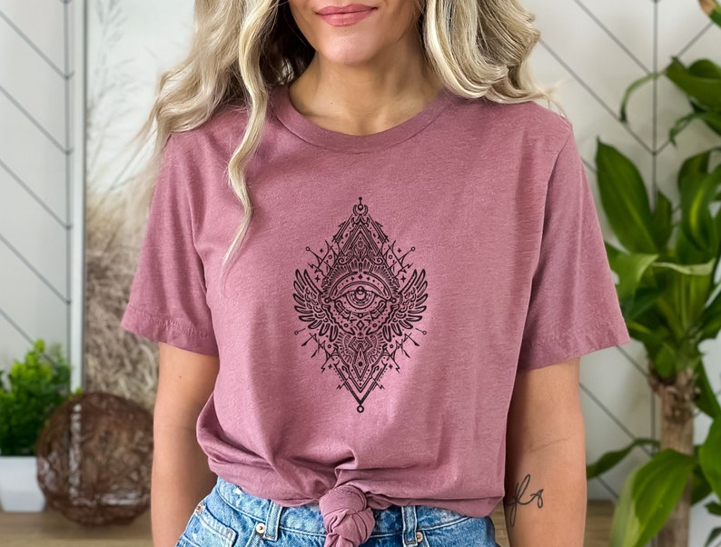 Shaman's Eye T-shirt, Shaman Eye Shirt, Sacred Geometry, Shamanism ...
