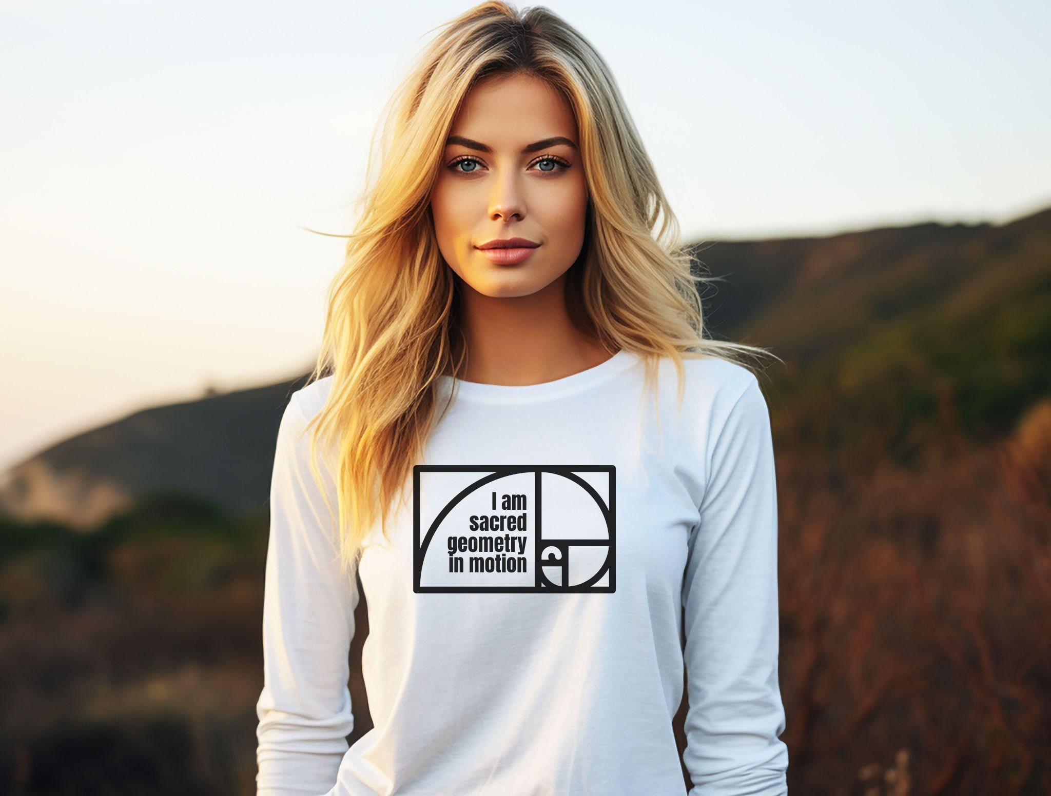 Sacred Geometry Shirt, Fibonacci Shirt, Fibonacci Design, Sacred ...