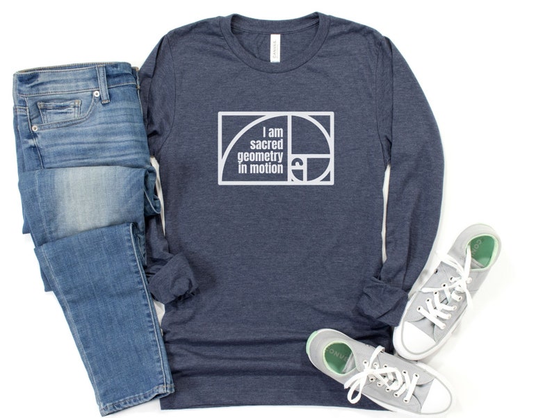 Sacred Geometry Shirt, Fibonacci Shirt, Fibonacci Design, Sacred ...