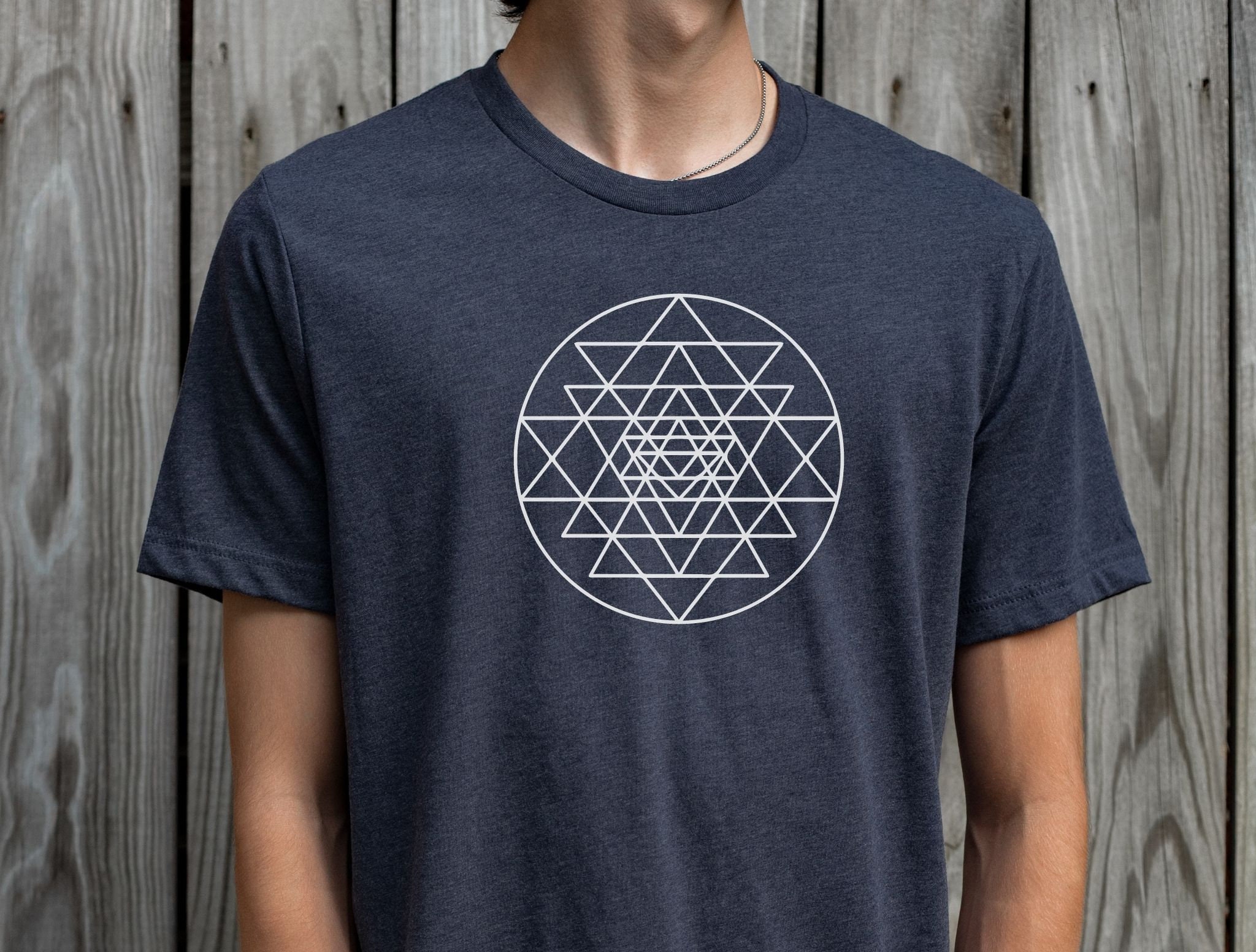 Sri Yantra Shirt, Sri Yantra T-shirt, Sacred Geometry T-shirt, Sacred ...
