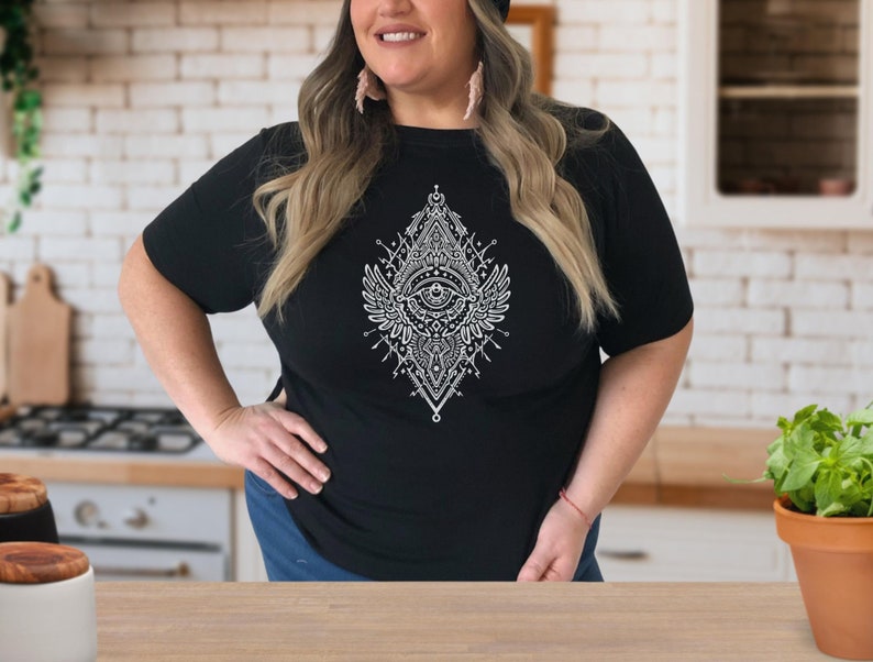 Shaman's Eye T-shirt, Shaman Eye Shirt, Sacred Geometry, Shamanism ...
