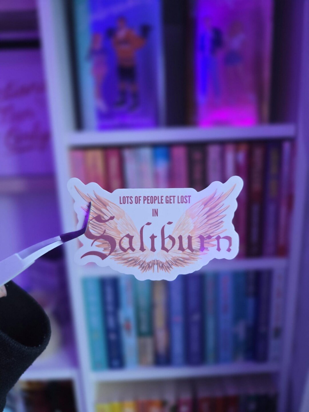 Saltburn Movie Inspired Laminated Sticker, Lots of People Get Lost in ...