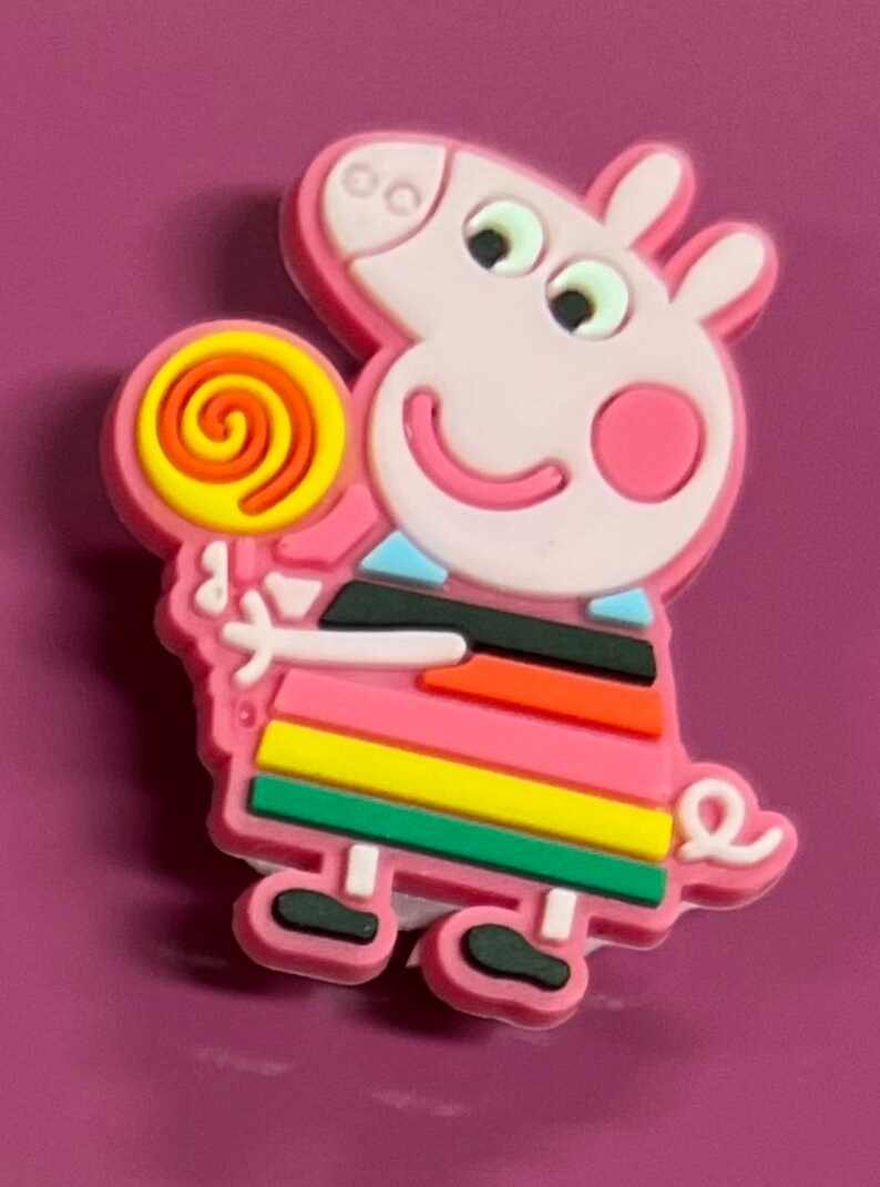 Peppa Pig Croc Charms - Etsy