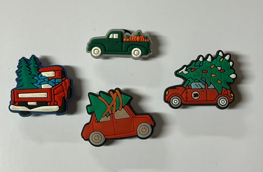 Christmas Truck Croc Charms - Etsy