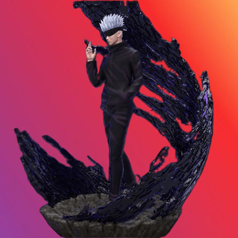 Satoru Gojo Jujutsu Kaisen STL 3d Print Files - Etsy UK