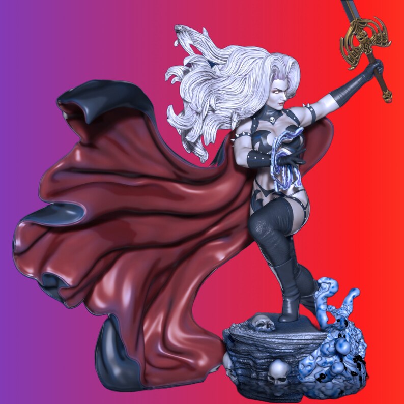 Lady Death STL 3d Print Files - Etsy Ireland