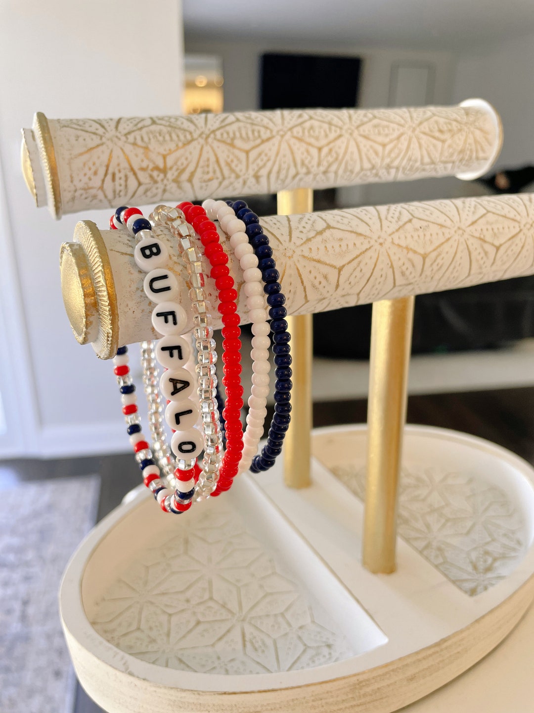 Buffalo Bills Bracelet Stack | Let's Go Buffalo | Bills Mafia | USA ...