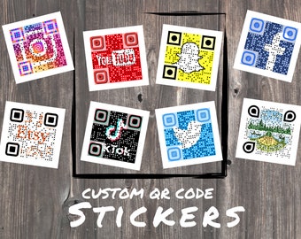 Custom Qr Code Business Cards - Etsy