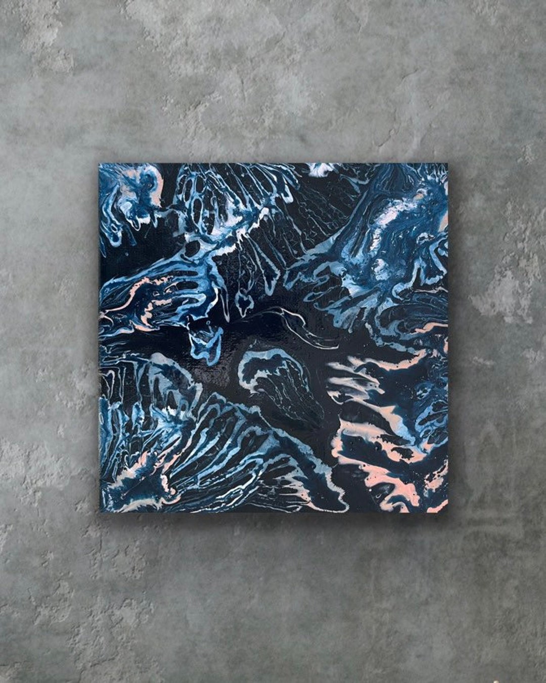 Deep Sea Abstract Painting, Sea Painting, Deep Sea Painting, Abstract ...