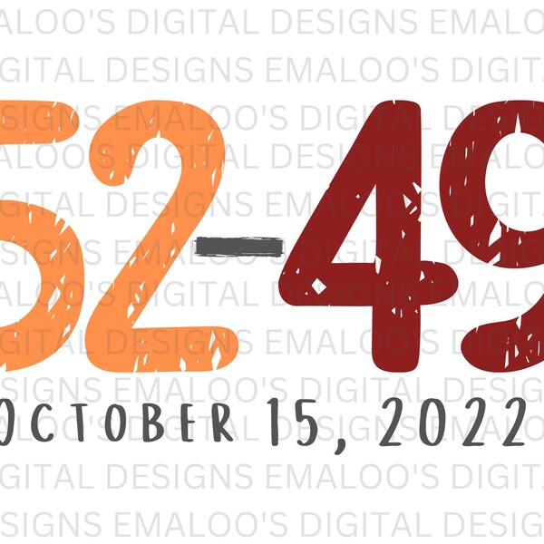 Football Score Svg - Etsy