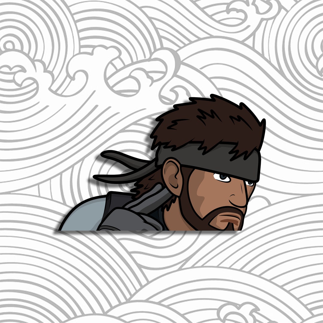 Mercenary Peeker Sticker - Etsy