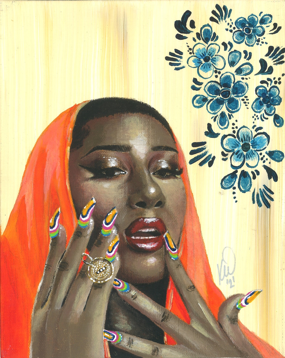 Megan Thee Stallion Portrait - Etsy