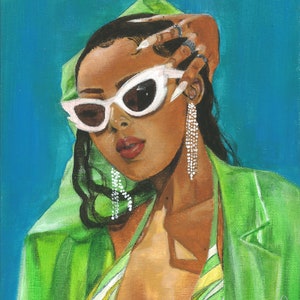 Doja Cat Portrait - Etsy