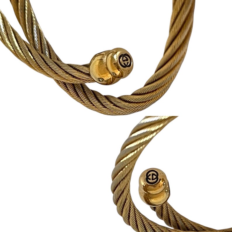 Vintage Gucci Watch Twisted Rope Cable Band 2700L - Etsy