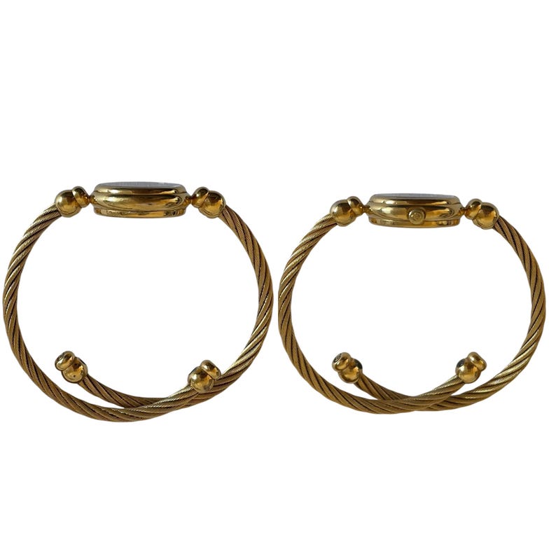 Vintage Gucci Watch Twisted Rope Cable Band 2700L - Etsy