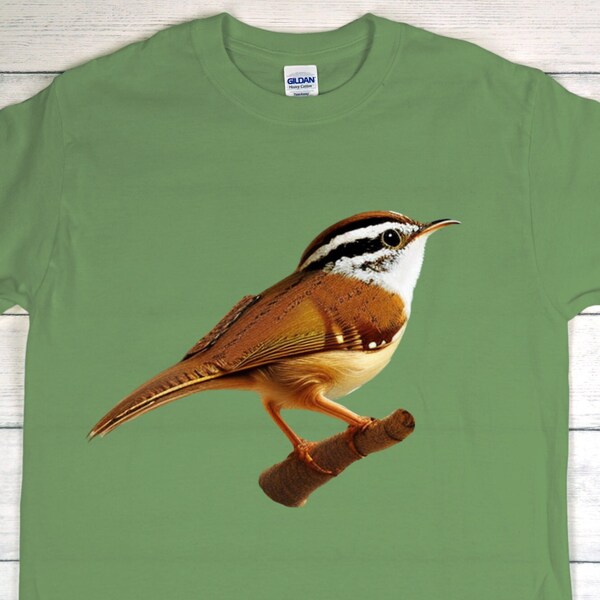 Wren Bird Shirt - Etsy